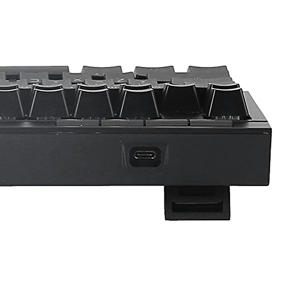 Portable RGB Gaming Mechanical Keyboard,Rainbow LED Backlit Keyboard,Wired Gaming Keyboard,N‑Key Rollover Suspension Keycap,87 Keys RGB Gaming Keyboard for PC Computer Gamer