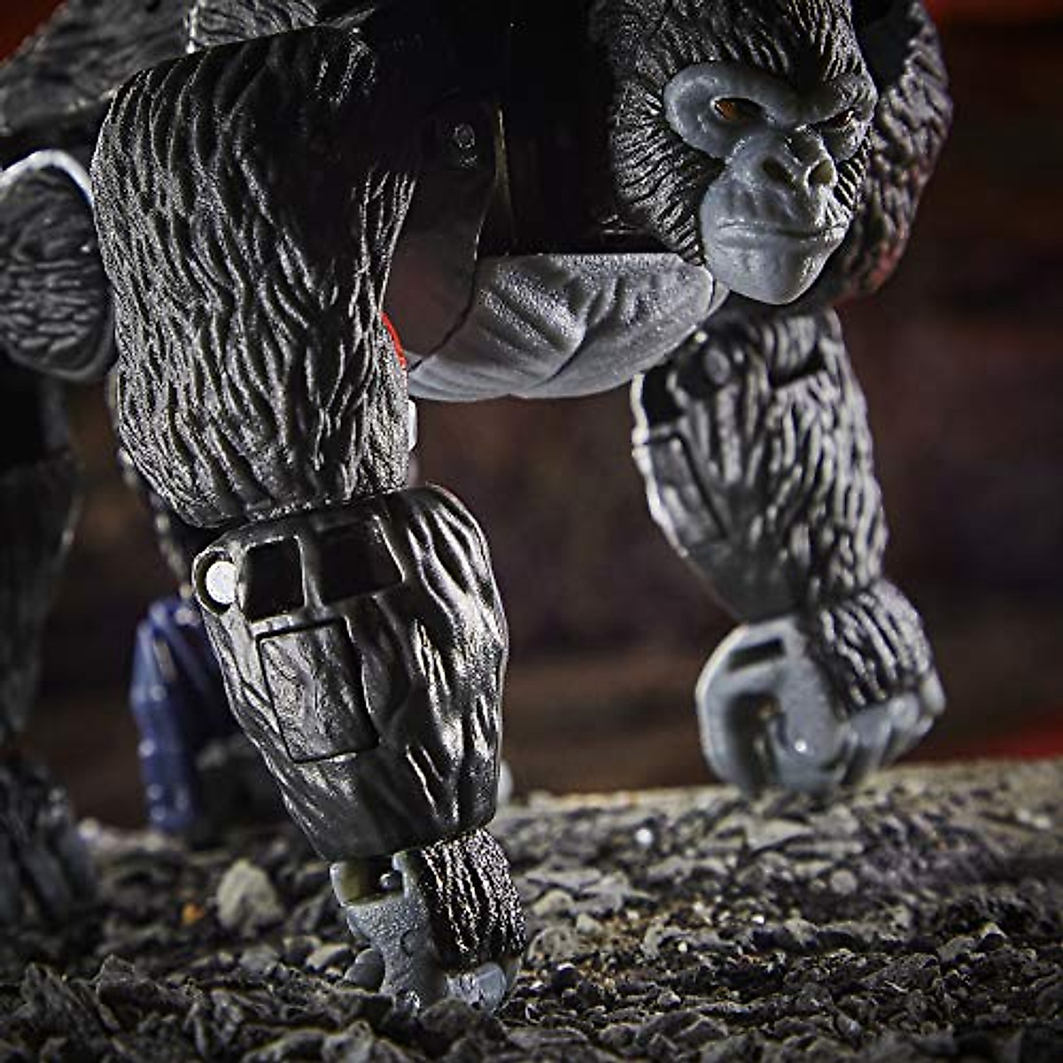 Transformers Toys Generations War for Cybertron: Kingdom Voyager WFC-K8 Optimus Primal Action Figure - Kids Ages 8 and Up, 7-inch