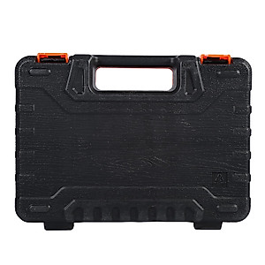 GOTOTOP 46 Piece Socket Wrench Set 1/4 Drive Metric Extension Bar with Box, CR V Steel