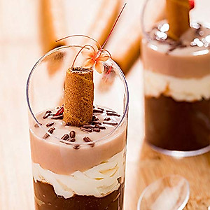 Restaurantware 3 Ounce Shot Glasses 100 Round Incline Cups - With Clear Finish Disposable Plastic Shot Glasses For Serving Samples At Wedding Banquets And Catered Events