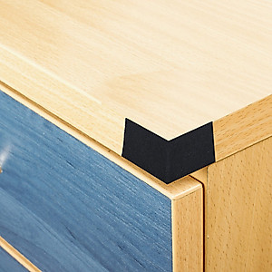 Pllieay 1 Pack Felt Tape in Self Adhesive, Polyester Felt Tape Furniture Felt Strips 1.96 inch x 0.04 inch x 14.7 feet for Furniture and Hard Surfaces