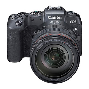 Canon EOS RP Mirrorless Camera with RF 24-105mm F/4L is USM Lens, Black - 3380C012