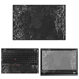 Decalrus - Protective Decal Skin Sticker for Lenovo ThinkPad P53 (15.6" Screen) case Cover wrap LEthnkpd15_P53-169