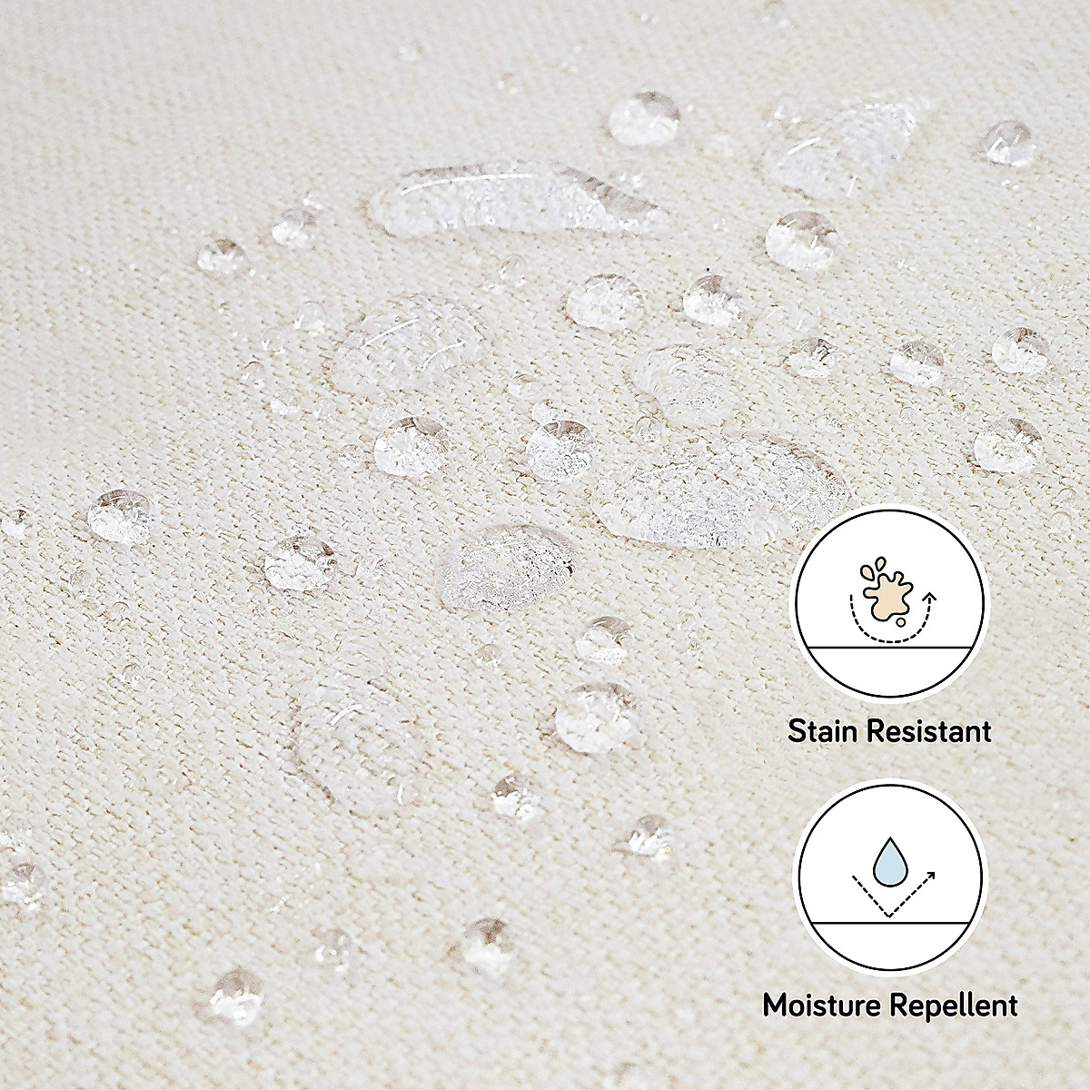 Babyletto Nami Electronic Power Recliner & Swivel Glider with USB Port in Performance Cream Eco-Weave with Light Wood Base,Water Repellent & Stain Resistant,Greenguard Gold and CertiPUR-US Certified