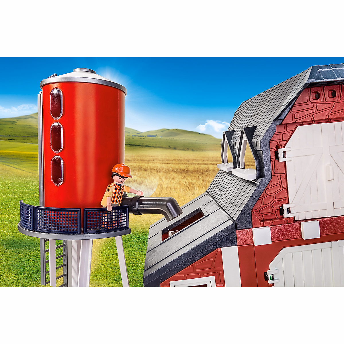 PLAYMOBIL Barn with Silo