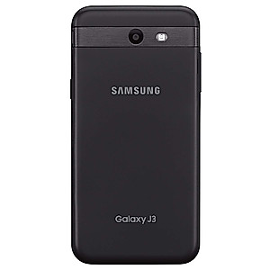 Samsung Galaxy J3 Prime J327A | (16GB, 1.5 RAM) | 5" Full HD Display | Dual Camera | 2,600 mAh Battery | Android 7.0 Nougat | 4G LTE | GSM Unlocked Smartphone - (Black)