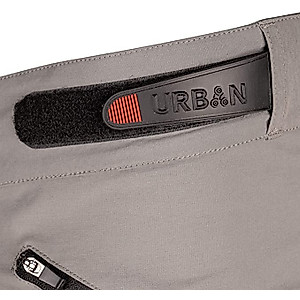 Urban Cycling Apparel Men's MTB Mountain Bike Shorts with Pad (X-Large, Grey)