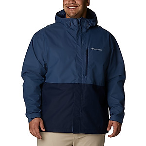 Columbia Men's Hikebound Jacket, Dark Mountain/Collegiate Navy, Medium