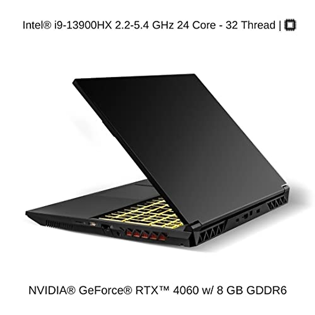 HIDevolution EVOC High Performance Systems NP502C-HX (NP50SND) 15.6" FHD 144Hz, 2.2 GHz i9-13900HX, RTX 4060, 16 GB DDR5 RAM, 512 GB PCIe SSD, Windows 11 Pro