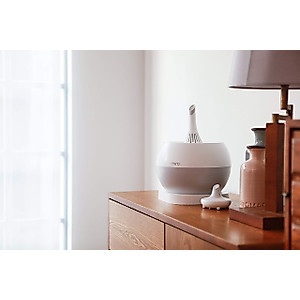Miro NR07G humidifier - Completely Washable Modular Humidifier, Easy to Clean, Easy to Use, Large Room - Cool Mist, Sanitary, Top-Fill Ultrasonic Humidifier with Whisper Quiet and Powerful Output