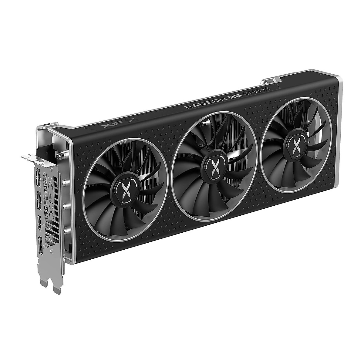 XFX Speedster QICK319 AMD Radeon RX 6700 XT Black Gaming Graphics Card with 12GB GDDR6 HDMI 3xDP, AMD RDNA 2 RX-67XTYPBDP