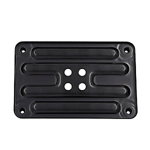 GENNEL AM4 Metal Motherboard Backplate, CPU Radiator Base, Heatsink Mounting Backplane for AMD AM4 GNZA02