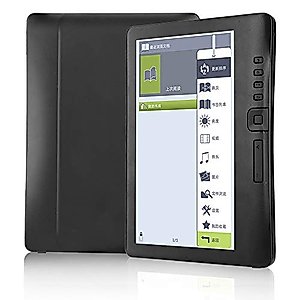 Shipenophy E-Book Read, E-Book Electronic Reader Digital Reader Adjustable Function for Reduce Reading Fatigue for Kids Reading(8G RAM, Black)