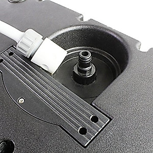 Ventamatic CDMP 1420BLU 14" Premium Misting Fan, 20 Gal Cooler, Blue/Black