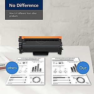 1-Black TN-730 Toner Cartridge Replacement for Brother MFC-L2710DW L2750DW L2750DWXL DCP-L2550DW HL-L2350DW L2370DW/DWXL L2390DW L2395DW Printer BIGS, TN730 Toner