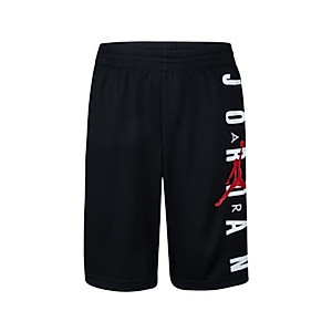 Jordan Boy's Shorts (Big Kids) Black LG (14-16 Big Kid)