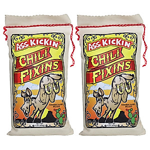 KICKIN' Chili Fixins - 2 Pack - Premium Gourmet Gift Made in the USA - 16oz. each