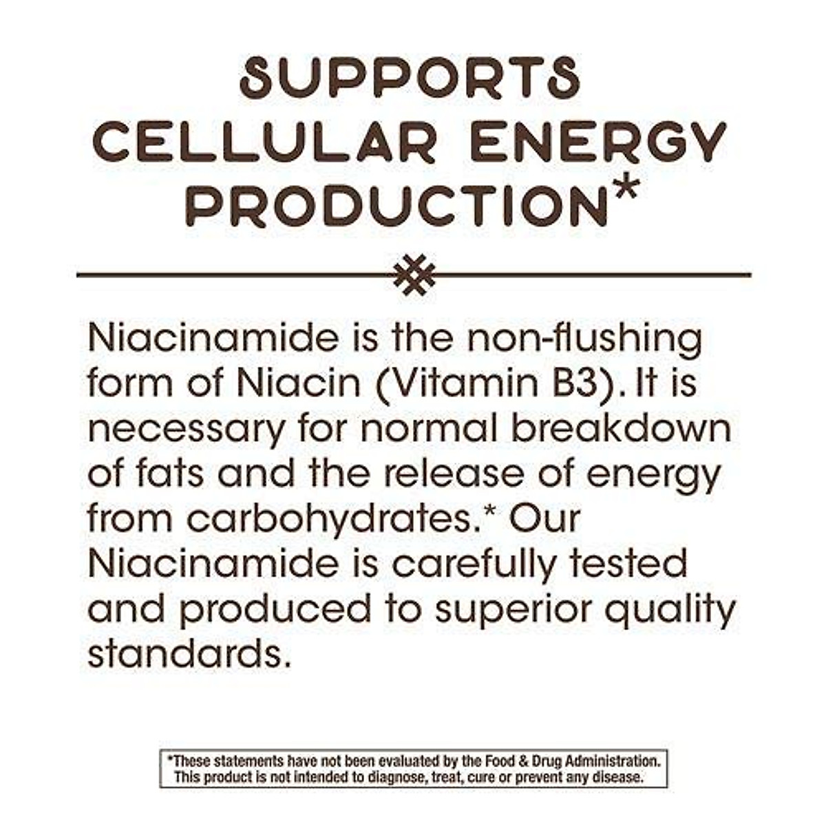 Nature's Way Niacinamide 500mg, Pack of 3