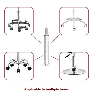 Office Chair Gas Lift Cylinder Replacement, Hydropneumatic Impact Piston for Gaming Chairs 、Tattoo and Massage Stool Gas Lift Replacement, Heavy Duty (1000lbs) (5.9 inch)