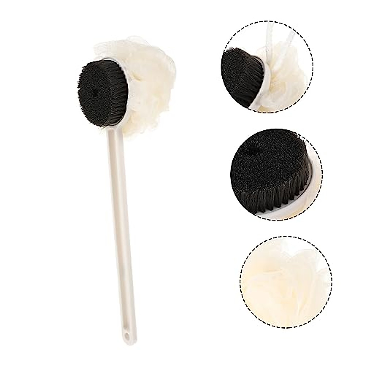 minkissy Bath Ball Bath Brush Bath Scrubber Shower Brush for Body Bath Scrubber for Body Sponges for Bathing Back Scrub Brush Dual- Sided Shower Brush Multipurpose Bath Brush Bathroom Brush