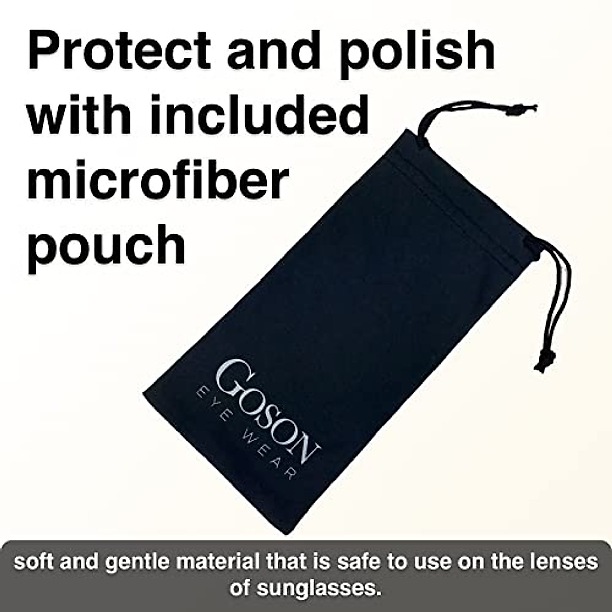 Goson Clear Lens Eye Glasses Non Prescription Glasses Frames For Women and Men