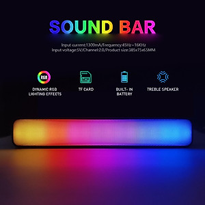 Dell OptiPlex RGB Desktop Computer PC, Intel Core i7 up to 3.8GHz, 16G RAM, 512G SSD, New 22 inch FHD LED Monitor, RGB Keyboard and Mouse, RGB BT Sound Bar, Webcam, WiFi, BT 5.0, W10P64 (Renewed)