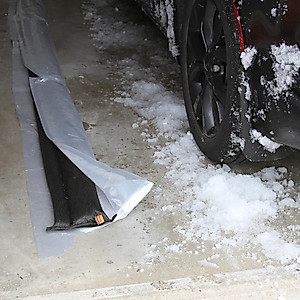 Quick Dam QD610-1 Water-Activated Flood Barrier-1 Pack, Black