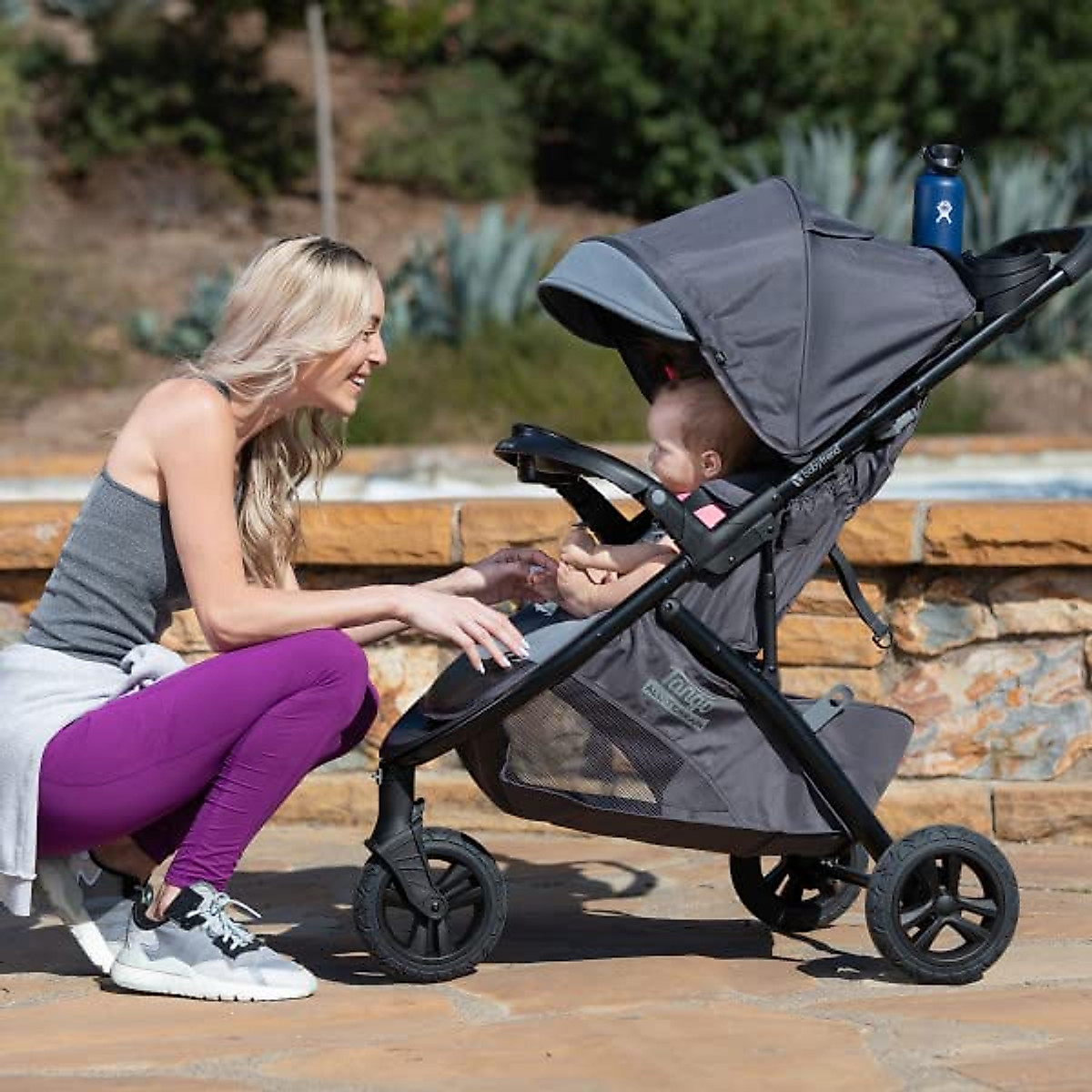 Baby Trend Tango 3 All-Terrain Stroller Travel System, Ultra Grey