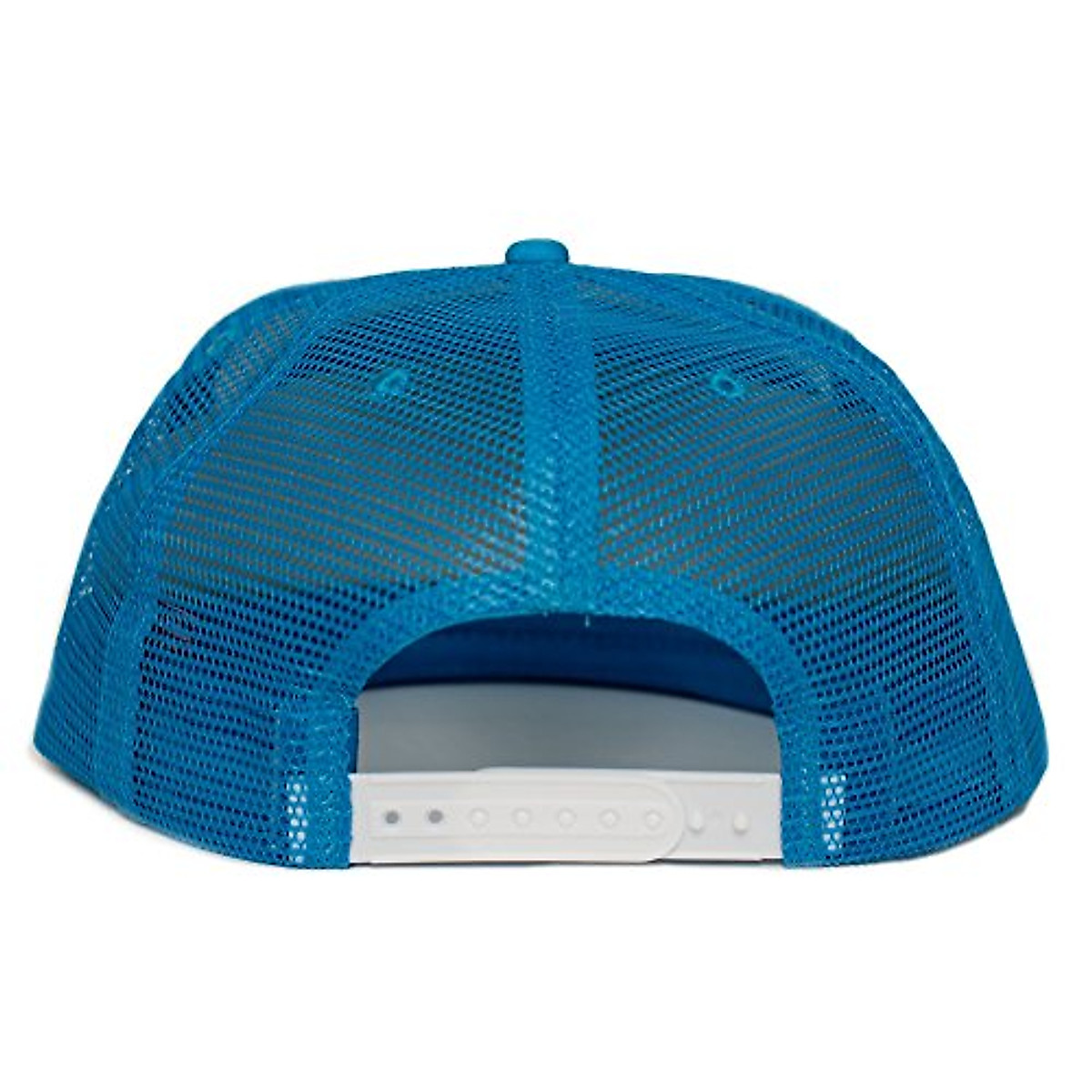 Miami Vice 80s Unisex-Adult One-Size Trucker Hat Aqua/White