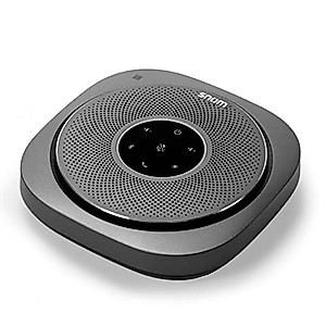 Snom C300 Bluetooth 5.0 Conference Speakerphone with 6 Mics, 24 hrs Call Time, App Controlled, USB C, Home Office & Small Business, Black