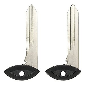 Keyless2Go Replacement for New Uncut Fobik Remote Blank Emergency Key Blade Y171 (2 Pack)
