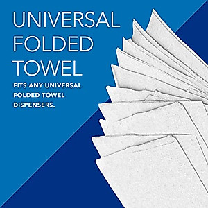 Scott® Multifold Paper Towels (03650), with Absorbency Pockets™, 9.2" x 9.4" sheets, White, Compact Case for Easy Storage, (250 Sheets/Pack, 12 Packs/Case, 3,000 Sheets/Case)