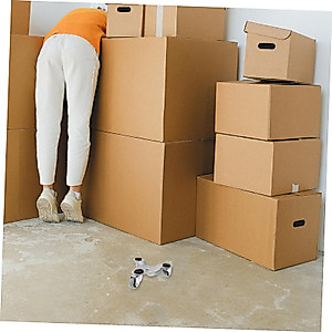 Moving Artifact Moving Wheels Furniture Rollers Furniture Dolly Moving Dolly 3 Wheel Dolly Portable Moving Rollers Moving Tool for Furniture Dolly Wheels Carbon Steel Lifts Heavy