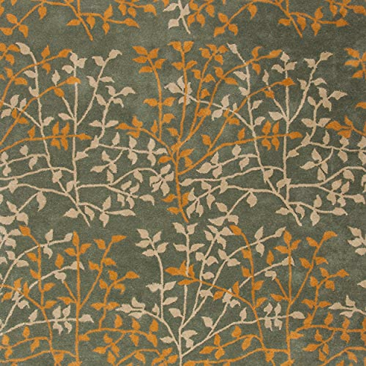 SAFAVIEH Soho Collection 7'6" x 9'6" Light Brown/Multi SOH733D Handmade Premium Wool & Viscose Area Rug