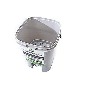 Premium Bokashi Composting Starter Kit (Includes 2 Bokashi Bins, 4.4 lbs of Bokashi Bran and Full Instructions