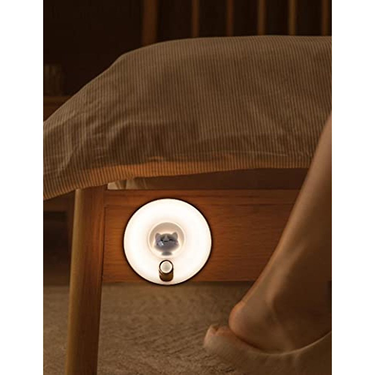 Searon Rechargeable Motion Sensor Night Light Kids, Under Cupboard Lights, Dimmable Cabinet Lights for Stairs Wardrobe Closet Bedroom Hallway Drawer Shed Toilet Garage