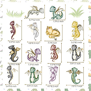 28pcs Dragon Centerpieces Sticks for Table Dragon Birthday Party Decorations Dragon Baby Shower Decorations for Baby Dragon Theme Party Supplies