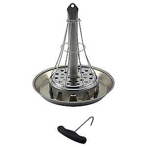 NESCO ITR-01 Digital Infrared Upright Turkey Roaster, Oil Free, 1420 Watts, Silver