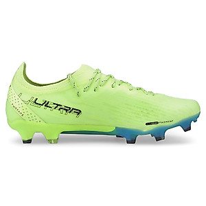 PUMA - Womens Ultra Ultimate Fg/Ag Shoes, Size: 6.5 M US, Color: Fizzy Light/Parisian Night/Blue Glimmer