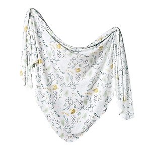 Copper Pearl Large Premium Knit Baby Swaddle Receiving Blanket Aussie