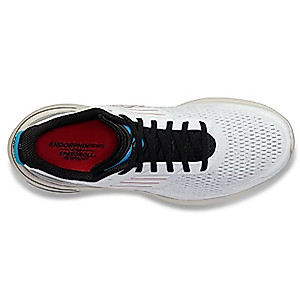 Saucony Men's Endorphin Shift 3 Running Shoe, White/Sand, 13