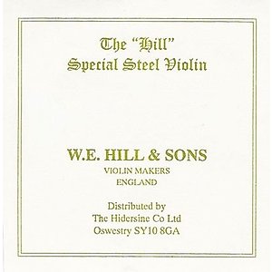 Hidersine 4 String Hill AB Rosin 2063 (No.2 Cello), Right