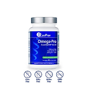 CanPrev Omega-Pro Essential HP 40/20 Softgels, 90 Count