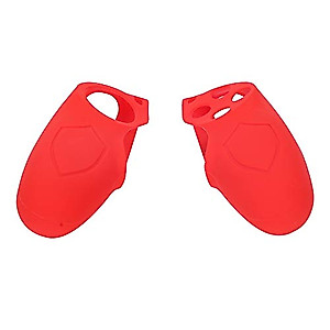 Mxzzand 1 Pair Split Protection Cover Gamepad for(red)