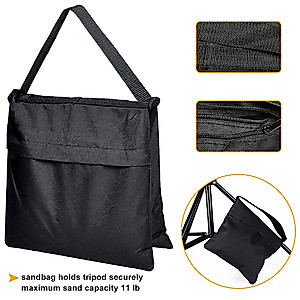 Lidlife Backdrop Stand,6.5 x 10ft Adjustable Photography Background Support System Kit,Background Stand with 4 Spring Clamps and Sand Bag,Carry Bag for Photo Video