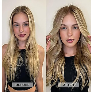 L'ANZA Healing Blonde Bright Shampoo,Formulated for Natural &Decolourized Blonde Hair,Boosts Shine & Brightness while Healing with Sulfate-free,Paraben-free,Gluten-free Formula,10.10 Fl Oz(Pack of 1)