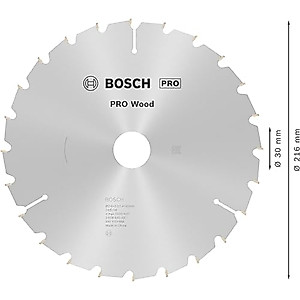 Bosch 2608640431 Circular Saw Blade "Top Precision" Opwob 8.5inx30mm 24T