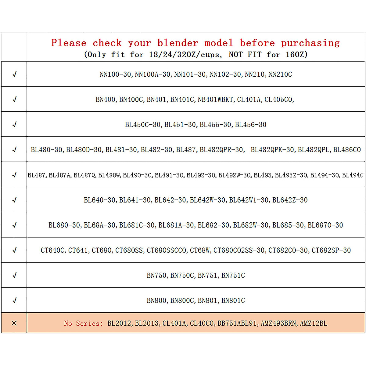 Weierken 24oz Cups Compatible with Nutri Ninja Auto IQ Series Blender, Pro Replacement Parts with 2 Type Lids, 7 Fins Extractor Blade, Compatible for BL450-30, BL456-30, BL481-30,BL487, NN100 etc