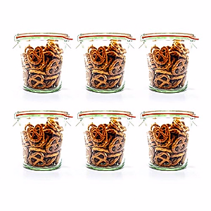 Weck 742 Mold Jar - .5 Liter, Set of 6