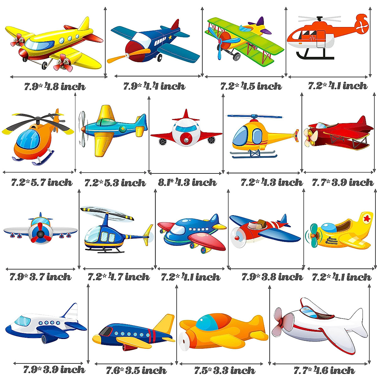 Airplane Hanging Swirls Airplane Birthday Party Decorations Helicopter Foil Swirls Plane Party Ceiling Streamers for Airplane Theme Baby Shower Supplies